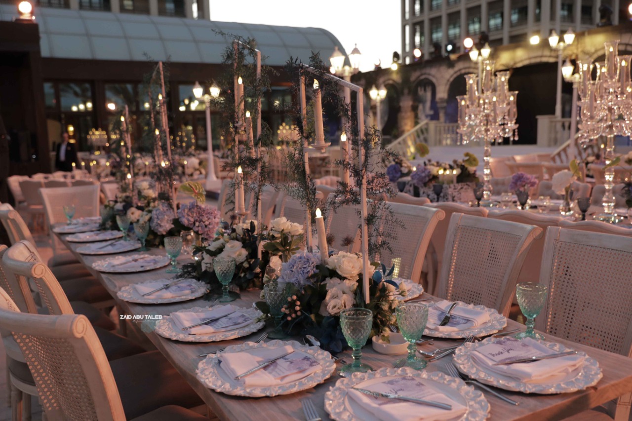 A Midnight Glam Wedding in Amman | Arabia Weddings