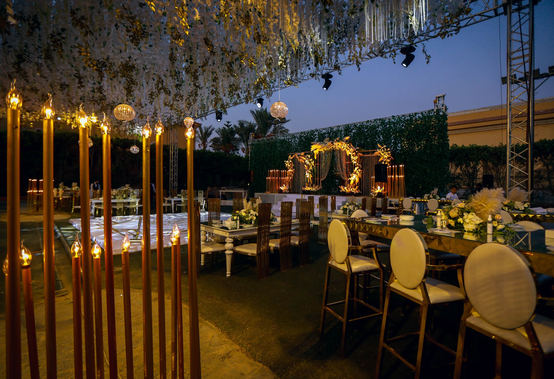 An Outdoor Wedding in Cairo | Arabia Weddings