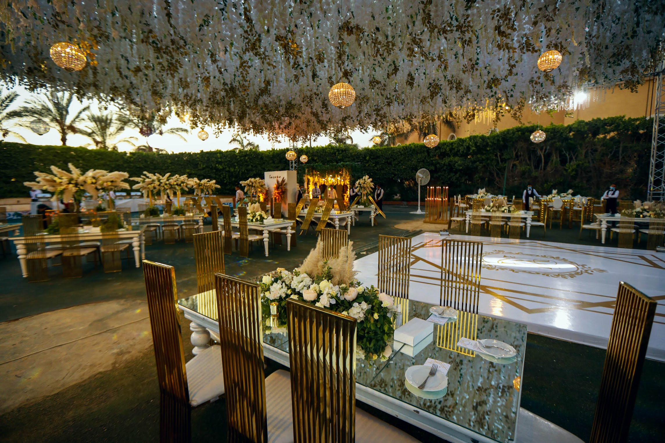 An Outdoor Wedding in Cairo | Arabia Weddings