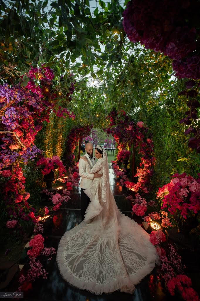 A Vibrant Outdoor Wedding in Cairo | Arabia Weddings