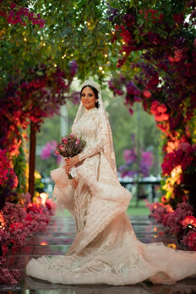 A Vibrant Outdoor Wedding in Cairo | Arabia Weddings
