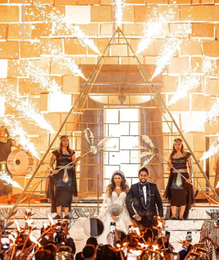 Ancient Egypt Inspired Wedding in Egypt | Arabia Weddings