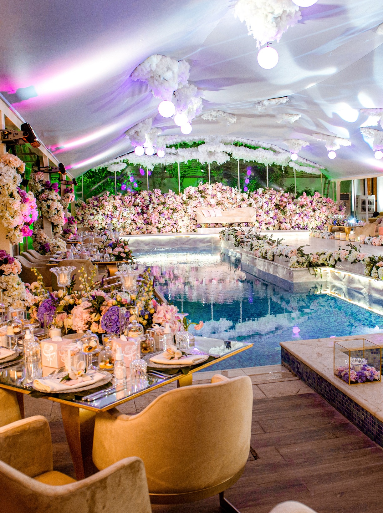 Whimsical Purple Wedding in Qatar | Arabia Weddings