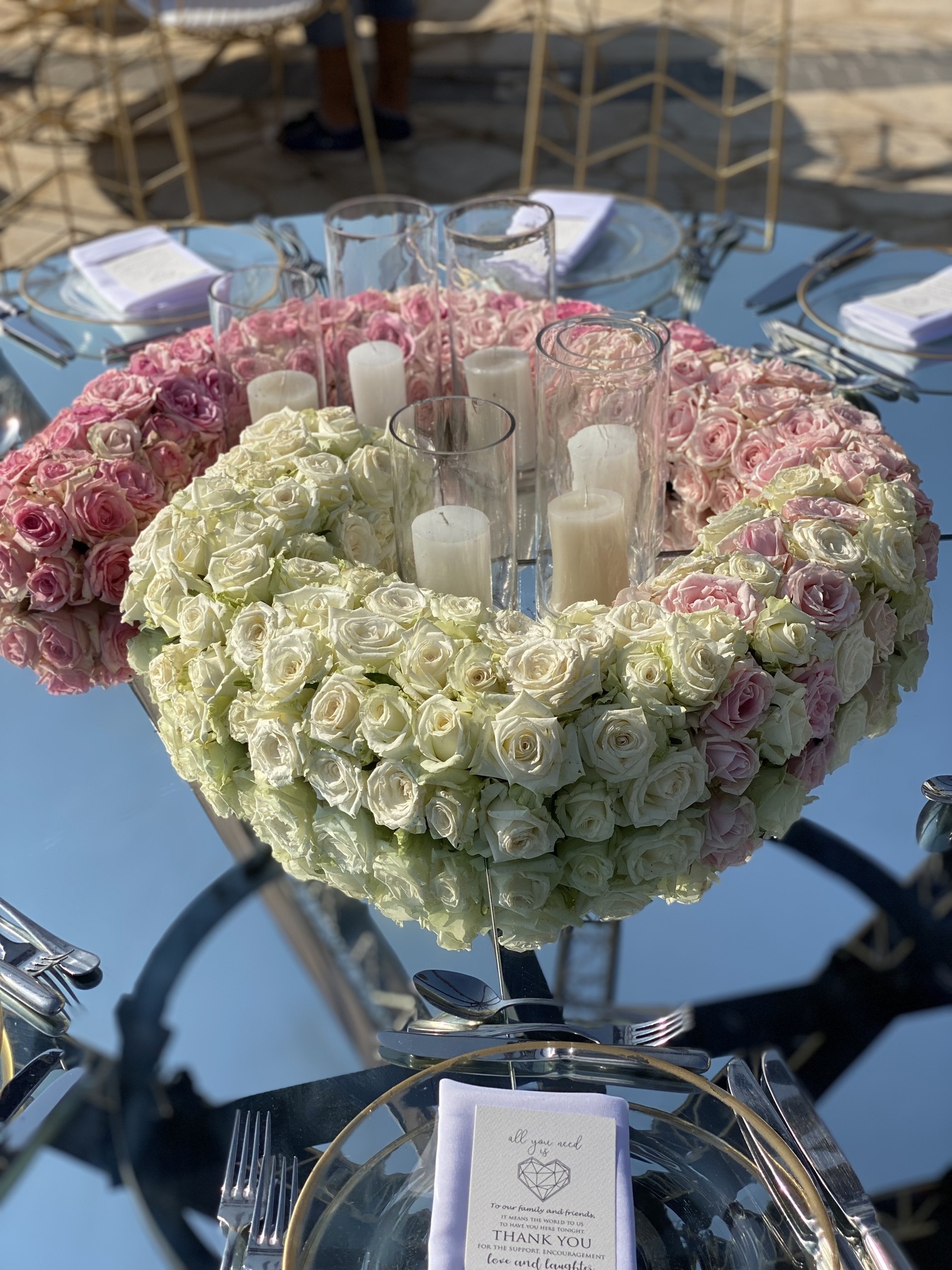 A Rose Ombre Wedding| Arabia Weddings