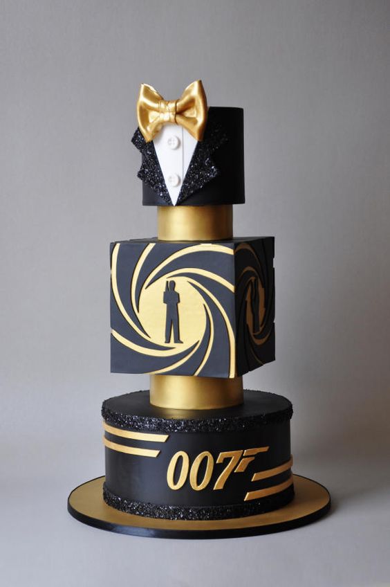 An Elegant James Bond Wedding Theme