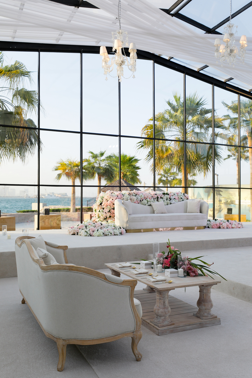 Glass House Wedding in Doha | Arabia Weddings
