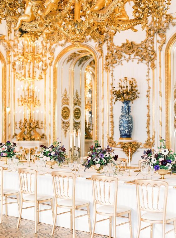 A Baroque Inspired Wedding Theme for Winter | Arabia Weddings