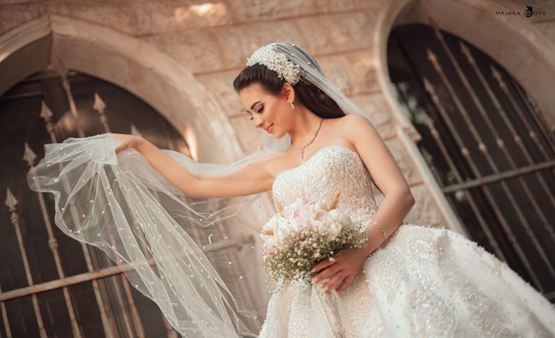 Blush and Gold Wedding in Syria | Arabia Weddings