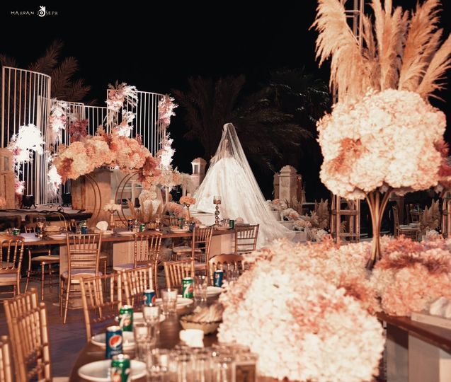 Blush and Gold Wedding in Syria | Arabia Weddings
