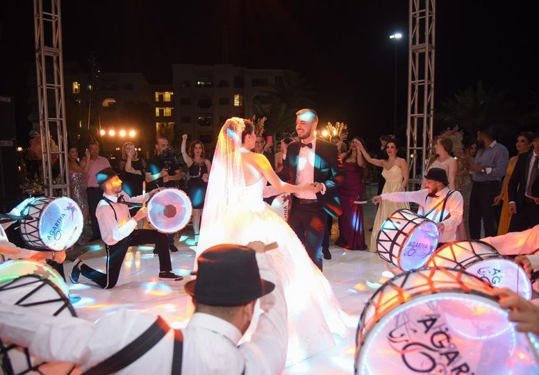 Blush and Gold Wedding in Syria | Arabia Weddings