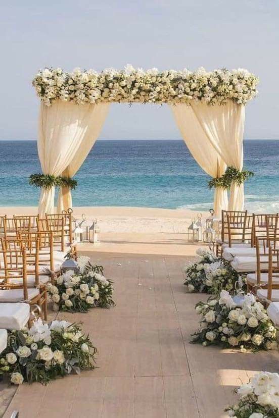 Beautiful Beach Wedding Arches Ideas | Arabia Weddings