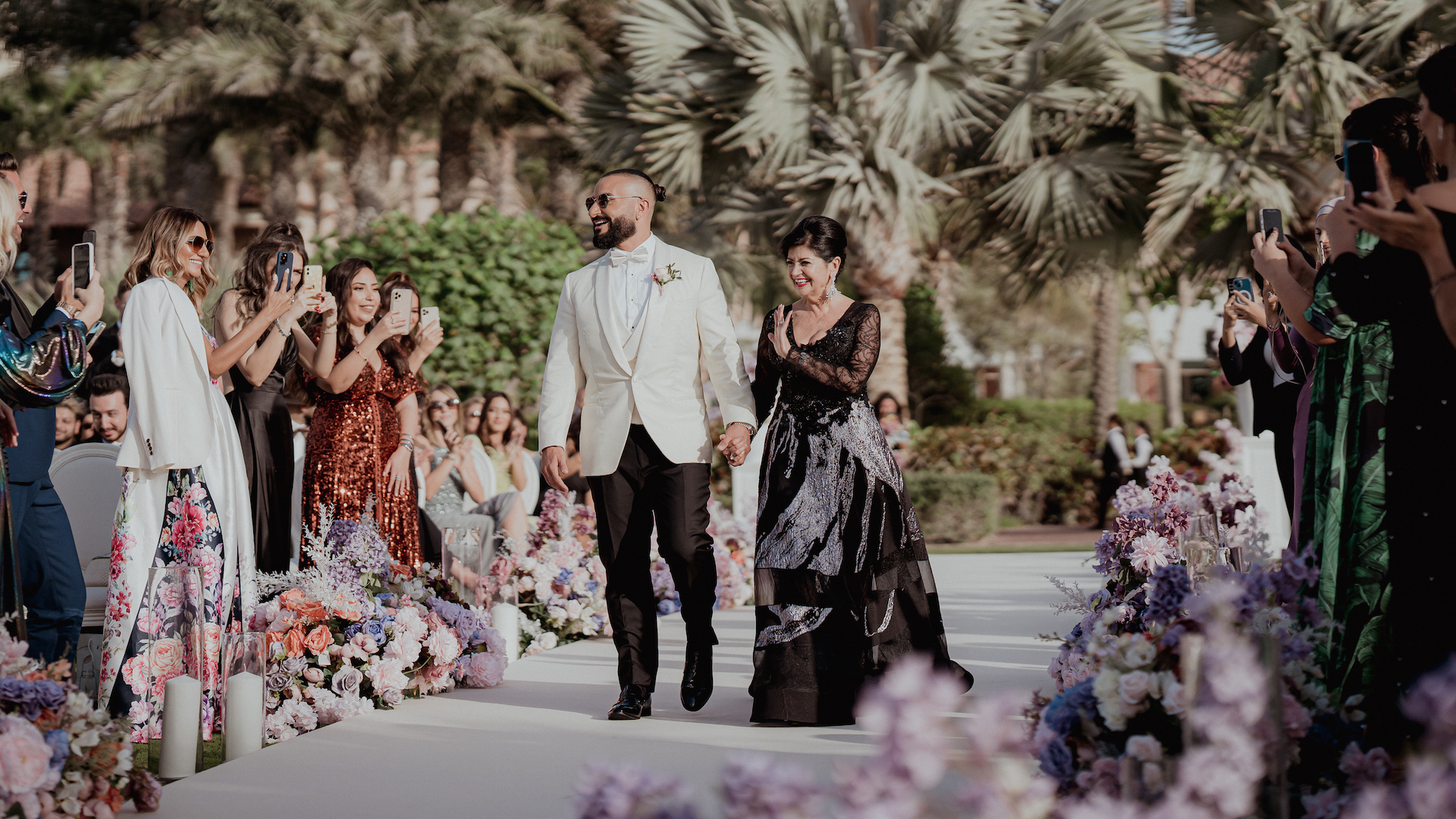 Behind Kris Fade and Brianna Ramirez Wedding on Dubai Bling | Arabia ...