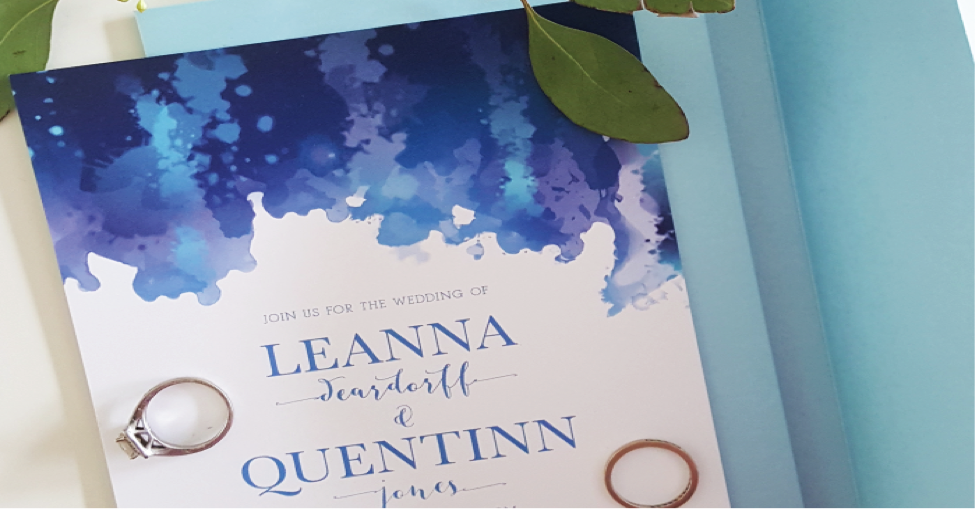 Watercolor Invitations That Will Take Your Breath Away | Arabia Weddings