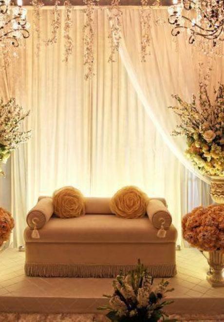 Beautiful Kosha Ideas by Arab Wedding Planners | Arabia Weddings
