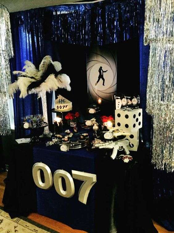 An Elegant James Bond Wedding Theme